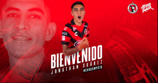 Jonathan Suárez se incorpora a Xolos – Mas Noticias Digital